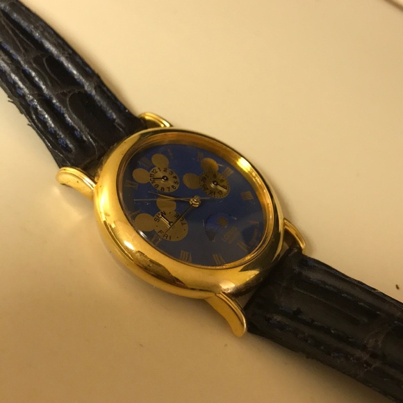 Disney | Accessories | Disney Sunmoon Phase Unisex Chronograph Watch ...